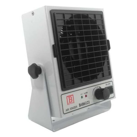 Botron Co Single Fan Benchtop Ionizer B486121 | Zoro