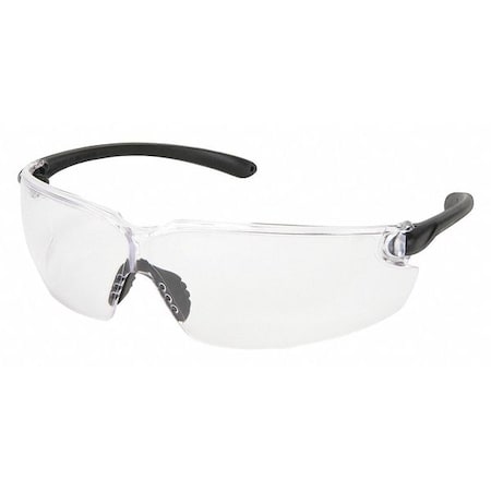 Zoro Safety Glasses, Clear, Scratch Resistant, Duramass Hard Coat ...