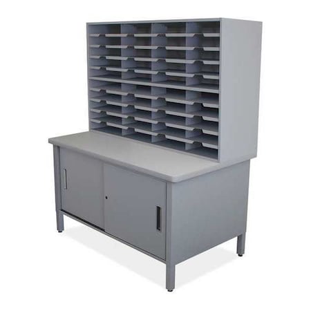 Marvel Mailroom 40 Slot Mailroom Organizer w/Cabinet UTIL0067/AT | Zoro