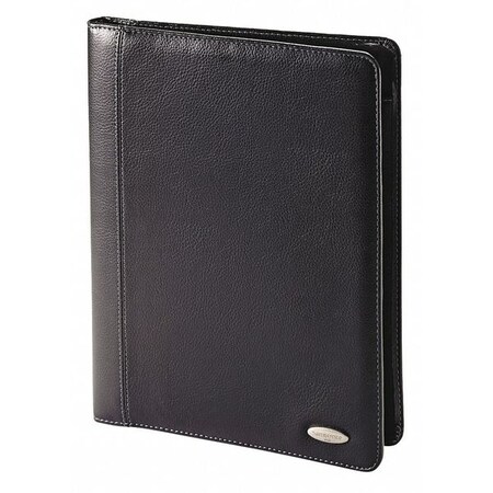 Samsonite 8.5x11" Black Bi-Fold Closure Padfolio 443071041 | Zoro