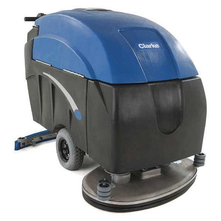 Clarke Walk Behind Auto Scrubber, 30 gal. CLARKE810T | Zoro