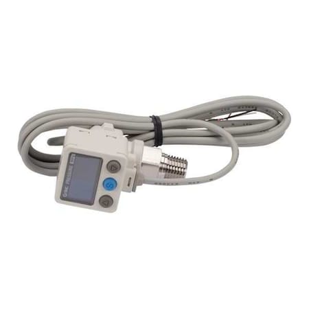 Smc Digital Pressure Switch, Bottom Ported ISE80-02L-R-AK | Zoro