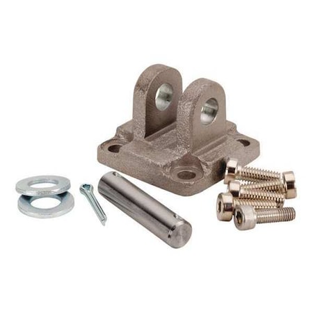 Smc Double Clevis Bracket for 63mm MB-D06 | Zoro