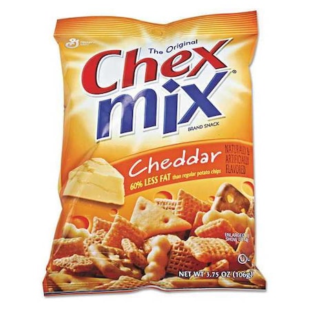 General Mills Chex Mix, Cheddar, 8 PK SN11606 | Zoro