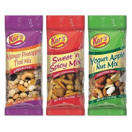 Kars Trail Mix Variety, Assorted Flavors, 24 PK AVT-SN08361 | Zoro