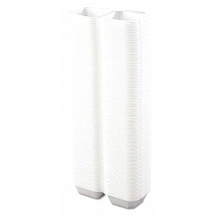 Boardwalk Container, Foam, Sndwch, 6X6, PK500 BWK 0109 | Zoro