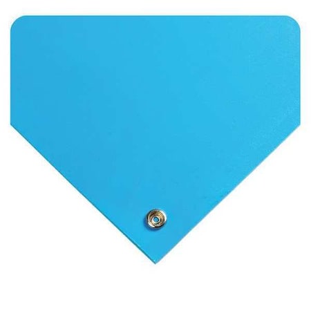 Wearwell ESD Work Surface Material, 2ft x 3ft, Blue 793.18X2X3SB | Zoro