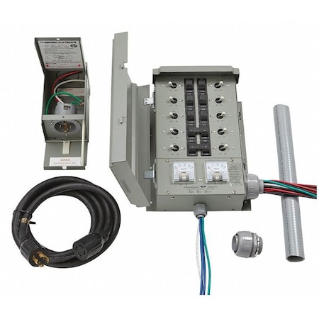 EMERGEN SWITCH EGS107501G2KIT Transfer Switch Kit,30A