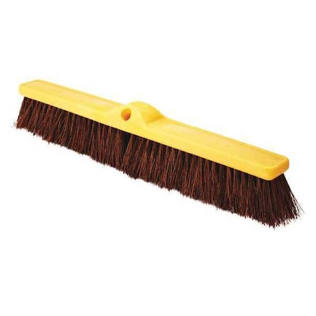 Rubbermaid Commercial 24" Sweep Face Floor Sweep, Brown FG9B1800BRN | Zoro