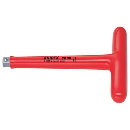 Knipex SAE Insulated T-Shape Square Key, 3/8" Tip Size 98 30 | Zoro