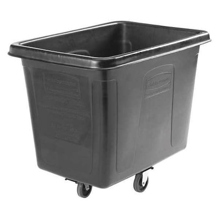Rubbermaid Commercial Cube Truck, 16 cu. ft., w/Quiet Caster 1867537 | Zoro