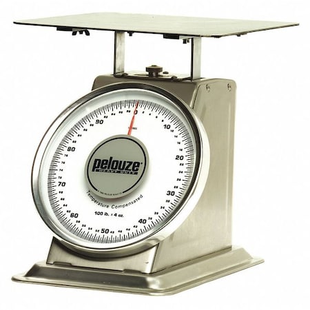 Rubbermaid Commercial Receiving Scale, Heavy Duty, 100 lb., SS FG10100S ...