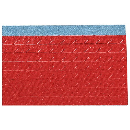 Brady 0.5" x 0.25" Red Inspection Arrows DIA-500-RD | Zoro