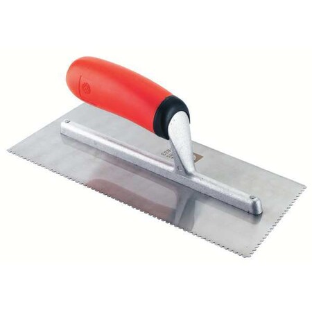 Roberts Trowel, Flat Top V, 4-1/2 x 11 in, Steel 10-833 | Zoro
