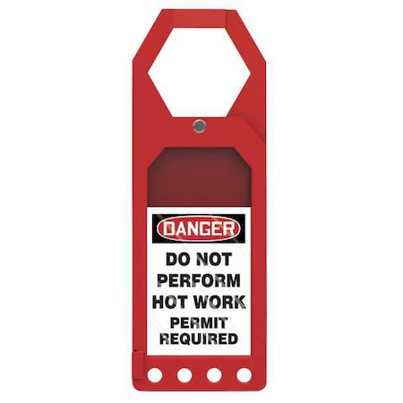 Accuform Secure Status Tag Holder, Status Alert, Plastic, 10 in H x 3 1 ...