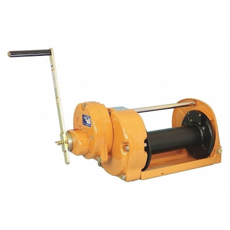 Maxpull Winches Hand Winch, 6600 lb. 1st Layer Ld Cap. GM-30-SI | Zoro