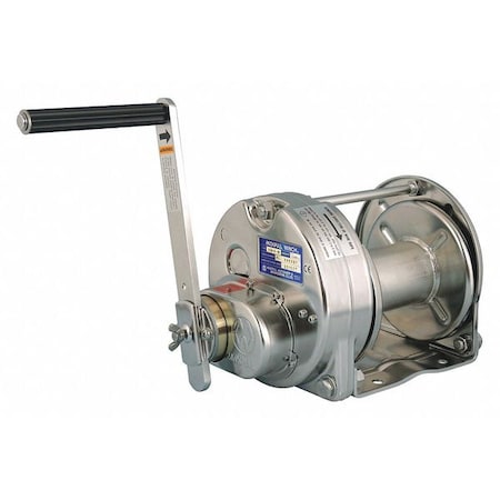 Maxpull Winches Hand Winch, 1100 lb. 1st Layer Ld Cap. ESB-5-SI | Zoro