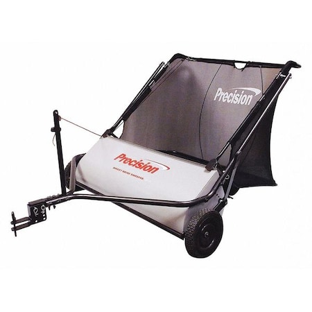 Precision Products Lawn Sweeper, 42 in Working Width, 16 cu. ft. Hopper ...