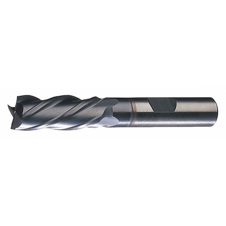 Cleveland 4-Flute HSS Left-Hand Helix & Cut CC Square Single End Mill ...
