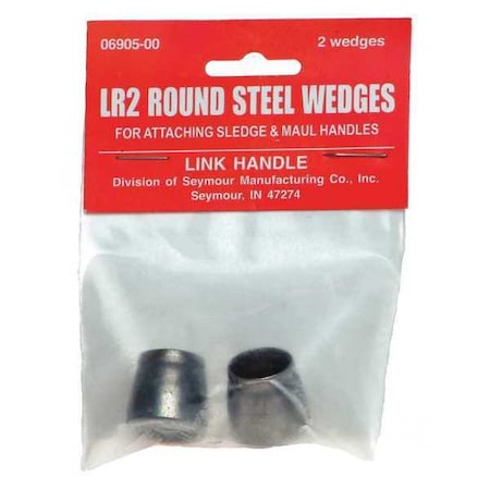 Link Handles Wedge, Round, Steel, 9/16" x 9/16", PK2 64140 | Zoro