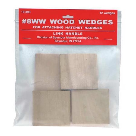 Link Handles Wood Wedges, PK12 64151 | Zoro