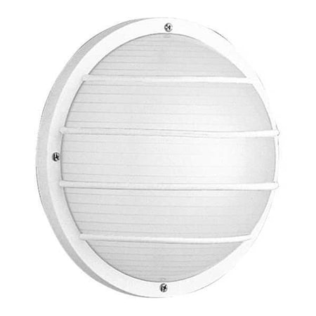 Progress Lighting Bulkheads Round 1-Light Wall or Ceiling Mount, 75 W ...