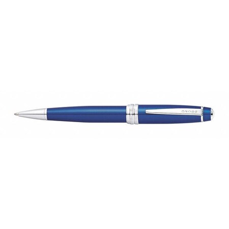 Cross Bailey Pen, Black Ink, Blue Barrel, M AT0452-12 | Zoro