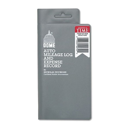 Dome Publishing Auto Mileage and Expense Record Book 750 | Zoro
