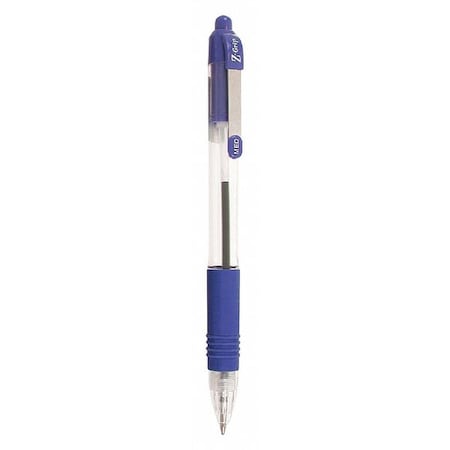 Zebra Pen Retractable Ballpoint Pens, Blue, PK48 22248 | Zoro