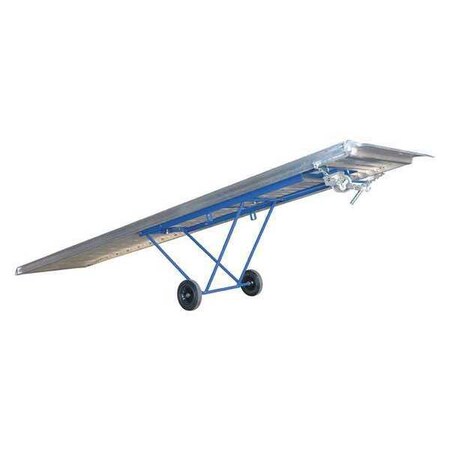 Vestil Alum Walk Ramp Wheel, 144 x 28" AWR-28-12A-WH | Zoro