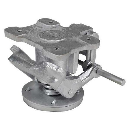 Vestil Top Mount Floor Lock 5 5/8 in Mounting Height 4 1/2in Retracted ...