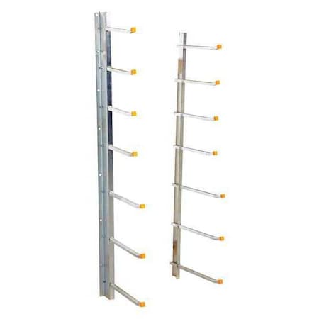 Vestil Wall Mounted Material Rack, 1000 lb. SR-WM | Zoro