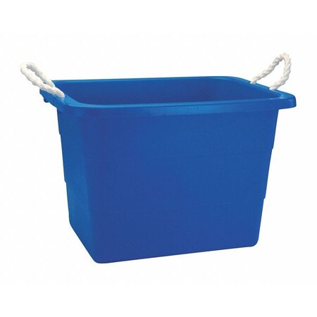 Rubbermaid Rectangular Rope Handle Tub, 19 gal., PK 4, 4 PK TU0019 | Zoro