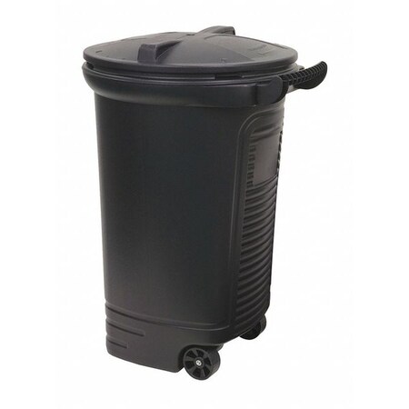 Rubbermaid 45 gal. Turn/Lock Wheeled Trash Can TB0052 | Zoro