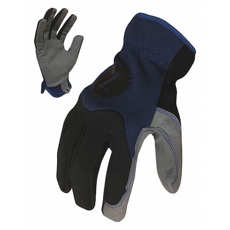 Zoro Mechanics Gloves, S, Blue, Polyester/Spandex G1457101 | Zoro
