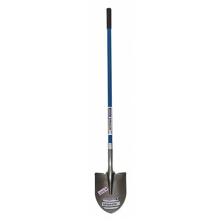 Seymour Midwest Round Point Shovel, 16 ga #2 Blade, Forward Turn Step ...