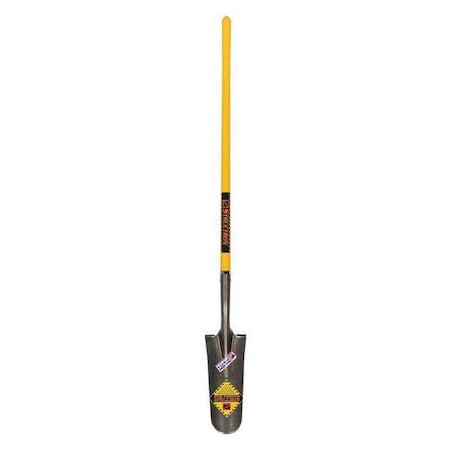 Structron 14 ga Drain Spade Shovel, 14 in L Premium Fiberglass Handle ...