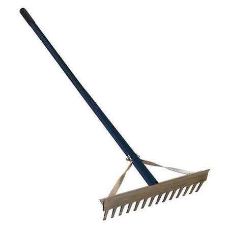 Midwest Rake Mini Landscape Rake, 14", 60" Handle 16114 | Zoro