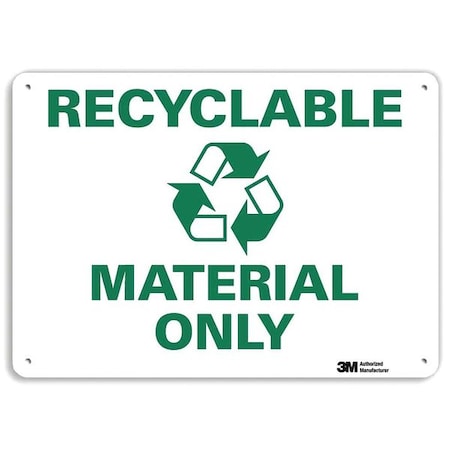 Lyle Recyclable Material Only, 7 in x 10 in, Vertical Rectangle ...