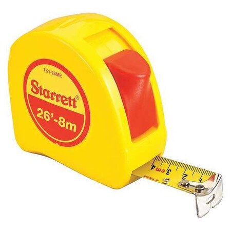 Starrett 26 ft. Tape Measures, 1" Blade KTS1-26ME-N | Zoro