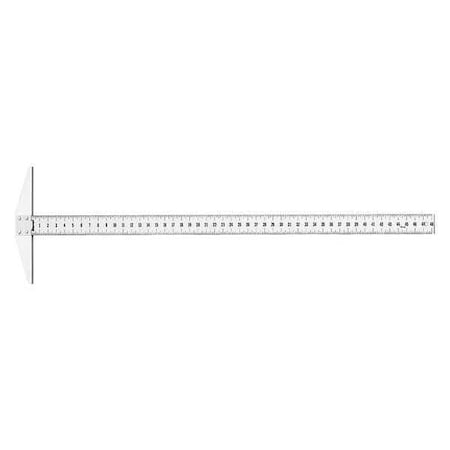 Starrett Aluminum T-Square, 48" T-48 | Zoro