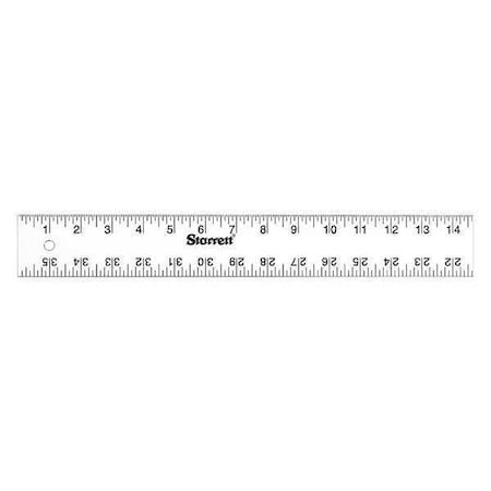 Starrett Aluminum Rule Straight Edge, 36" ASE-36 | Zoro
