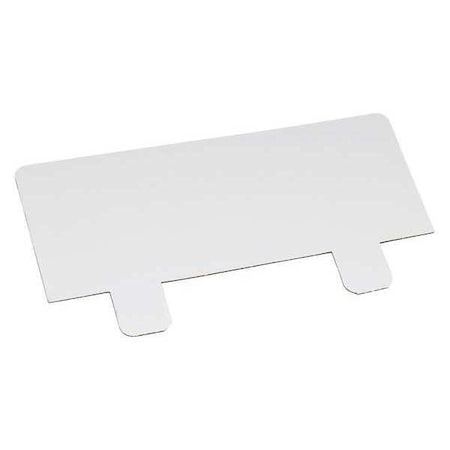 Partners Brand Tray Counter Display Header Card, White, 10/Bundle ...