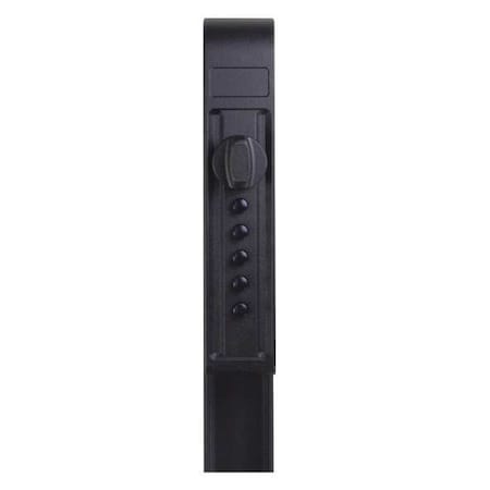 Dormakaba Keyless Cabinet Lock, Thumb Turn, 5-1/4inH FG12B | Zoro
