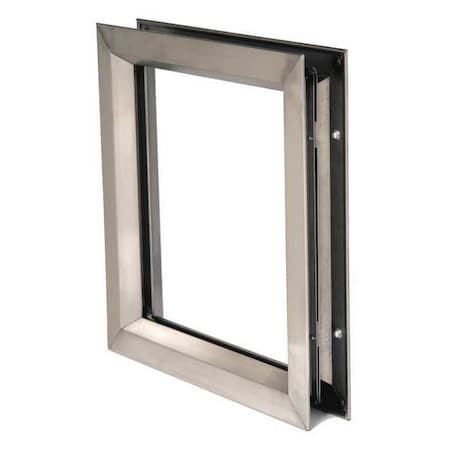 National Guard Lite Kit, Stainless Steel L-CVFM-SS-12x12 | Zoro