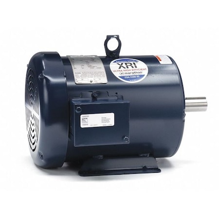 Marathon Motors 3-Phase General Purpose Motor, 1 1/2 HP, 182T Frame ...