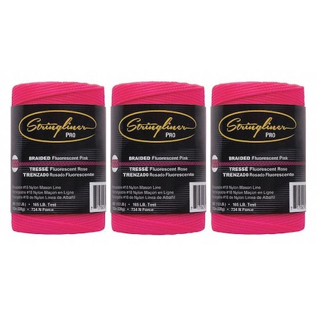 Stringliner Masons Line, Braided, 500 ft. L, PK3 35462 | Zoro