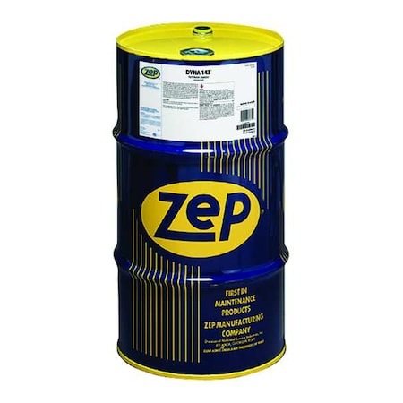Zep Dyna 143 Cleaner/Degreaser, 20 gal Drum, Ready to Use, Solvent Based 36650 | Zoro