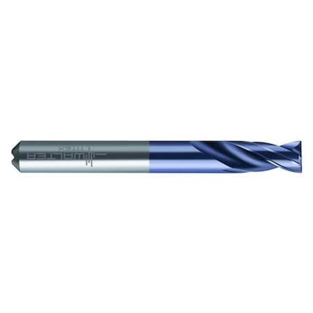 Walter Flat Bottom Drill Bit, 1/2 in Size, 180 Degrees Point Angle ...