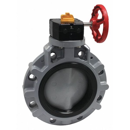 Asahi Valve, Wafer, CPVC, 3" Pipe Sz, Gear Handle 173883030 | Zoro